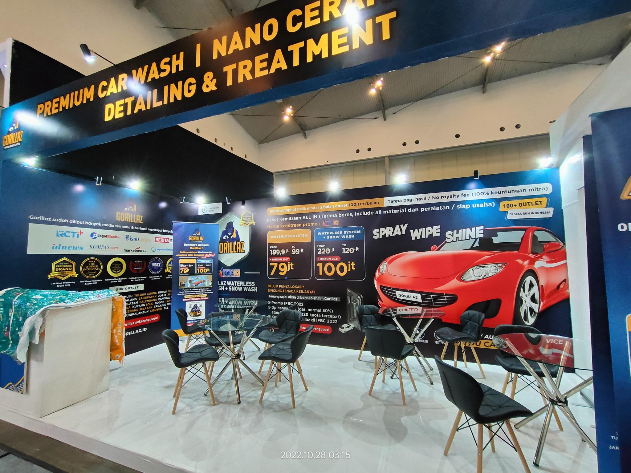 Kontraktor Pameran - Melayani pembuatan booth untuk pameran