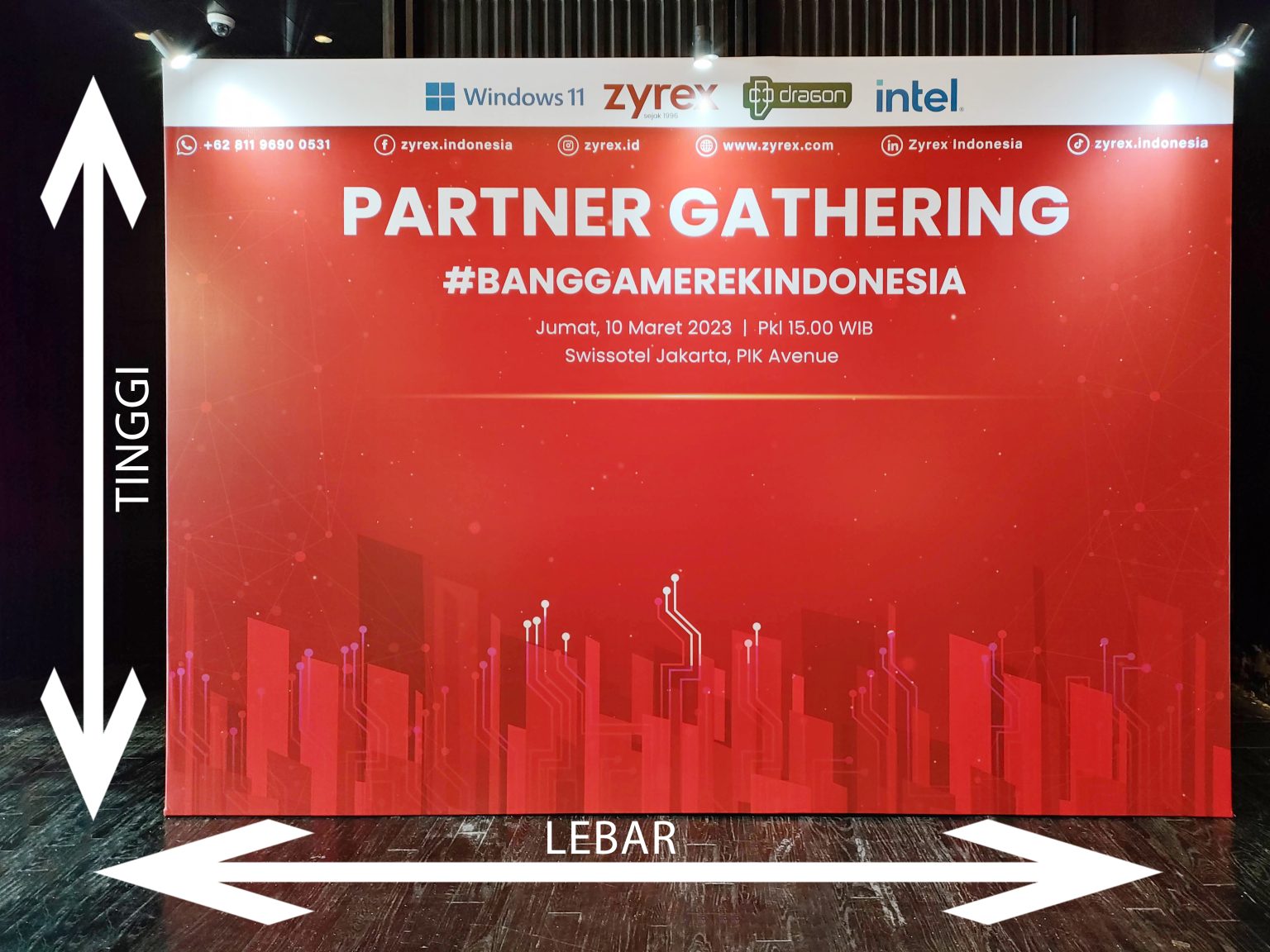 Jasa Backdrop Event - PT. Vendor Backdrop Indonesia