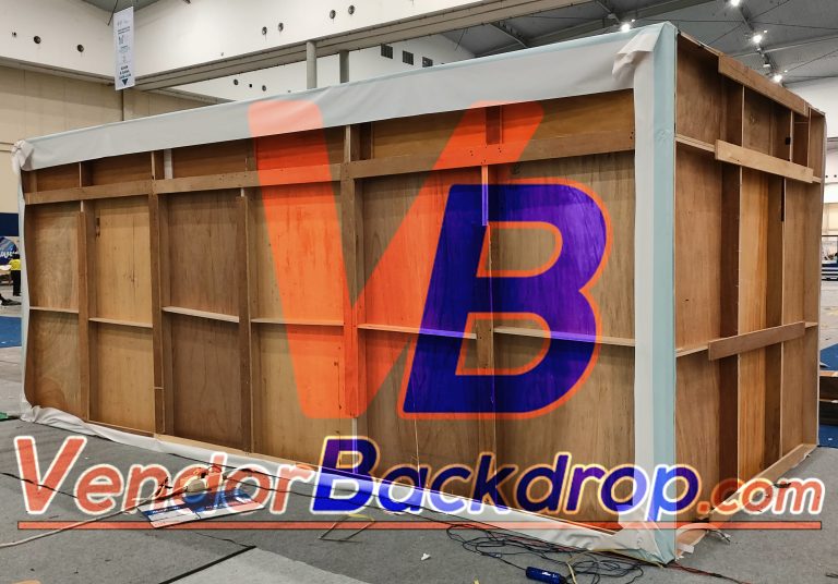 Sewa Rangka Backdrop - Rangka Besi dan Rangka Kayu.